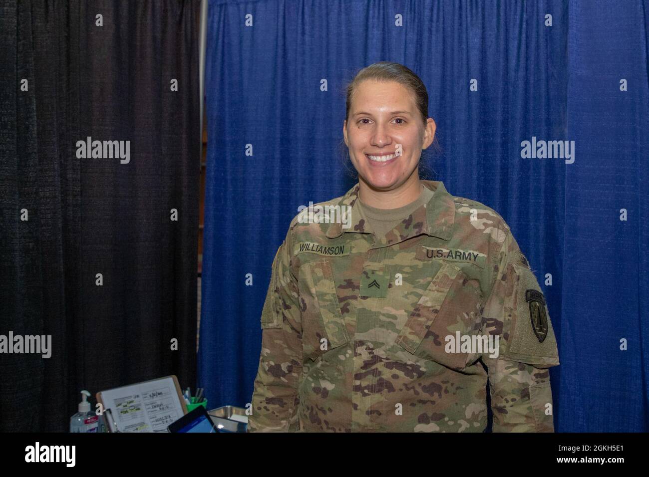 U.S. Army Cpl. Carly Williamson, a Memphis, Tennessee, native and ...