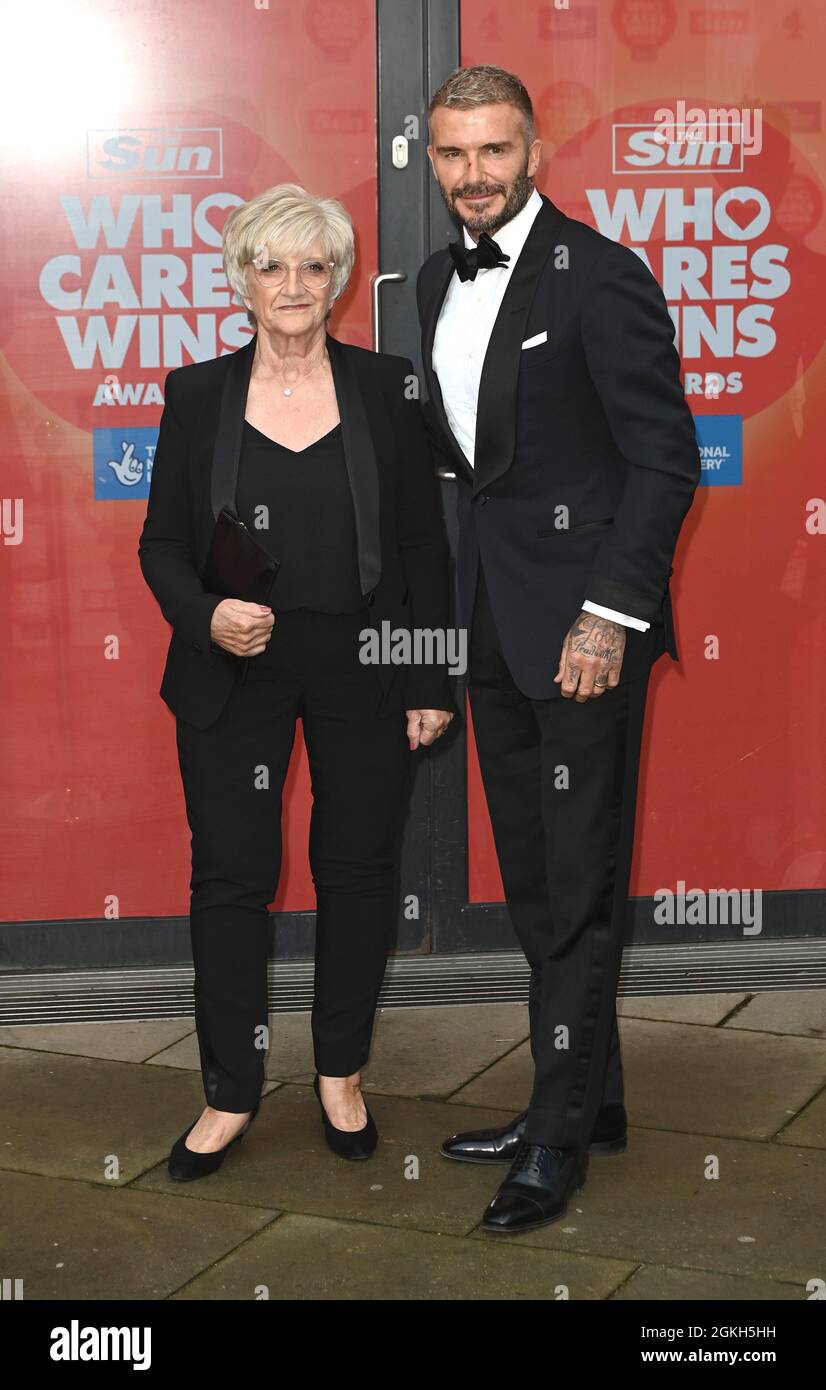 Photo Must Be Credited ©Alpha Press 079965 14/09/2021 David Beckham and ...