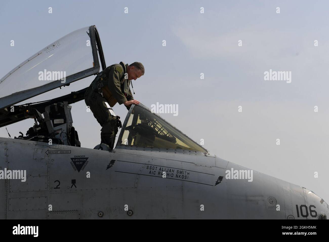 Brig. Gen. David S. Eaglin, Seventh Air Force deputy commander ...