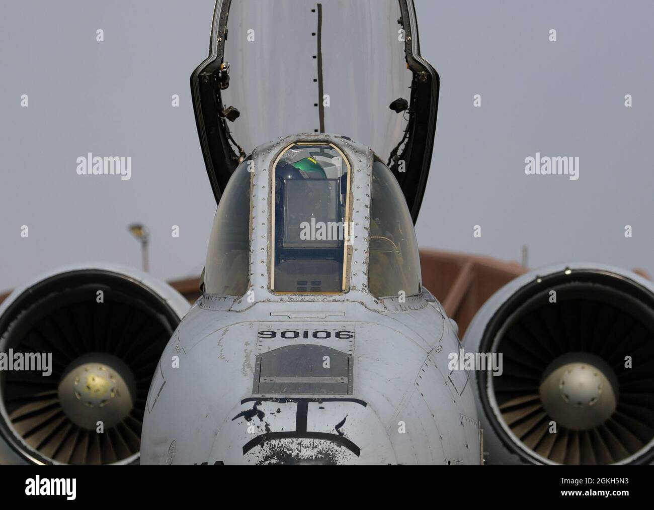 Brig. Gen. David S. Eaglin, Seventh Air Force deputy commander, prepares for take-off at Osan ...