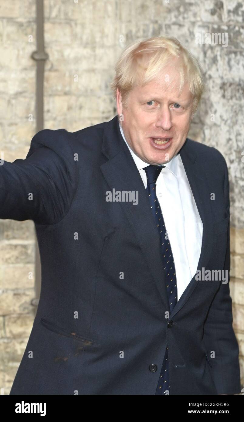 Photo Must Be Credited ©Alpha Press 079965 14/09/2021 Prime Minister ...