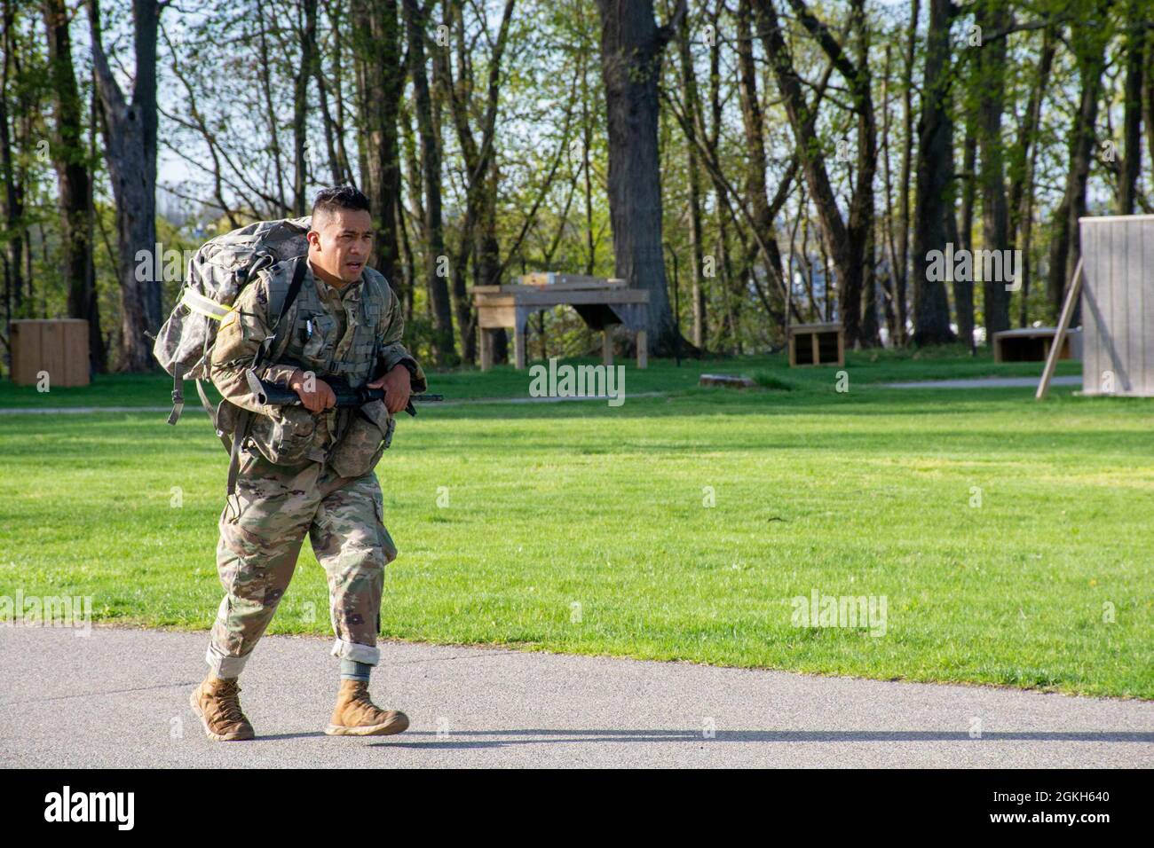 U.S. Army Spc. Alejandro Sanchez, an infantryman assigned to Charlie ...