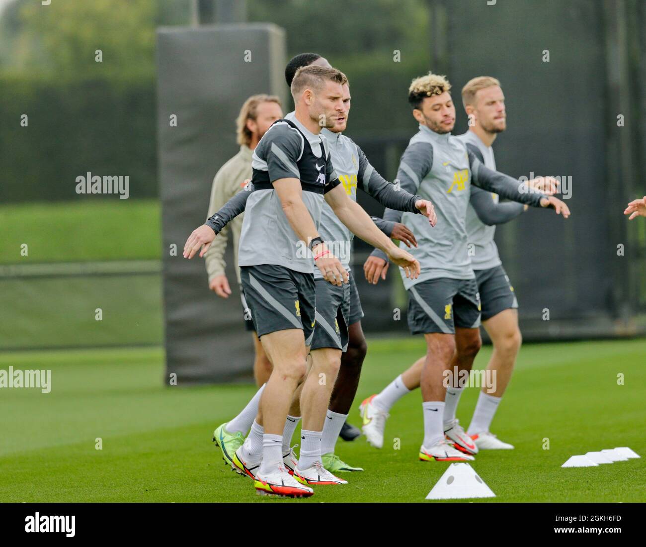 James milner liverpool training hi-res stock photography and images - Alamy