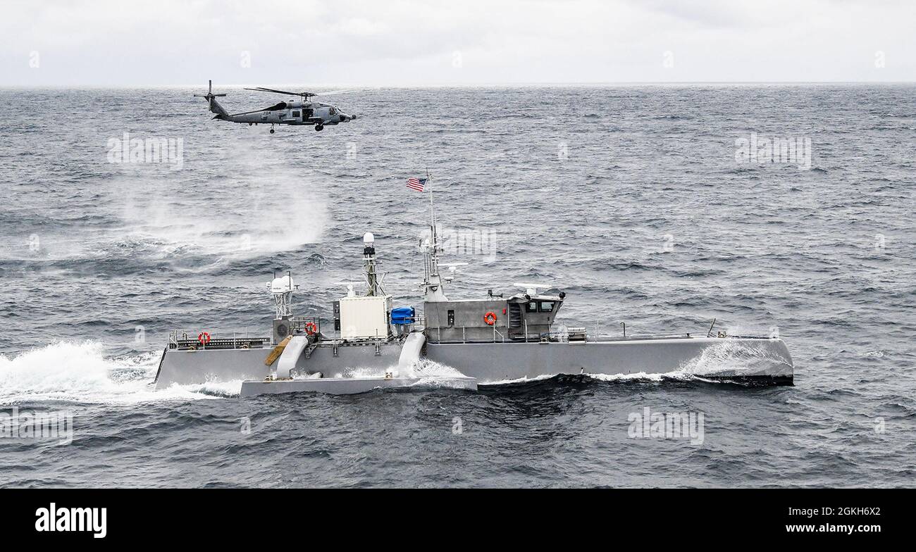 210421-N-FC670-1044 PACIFIC OCEAN (April 21, 2021) A Seahawk medium ...