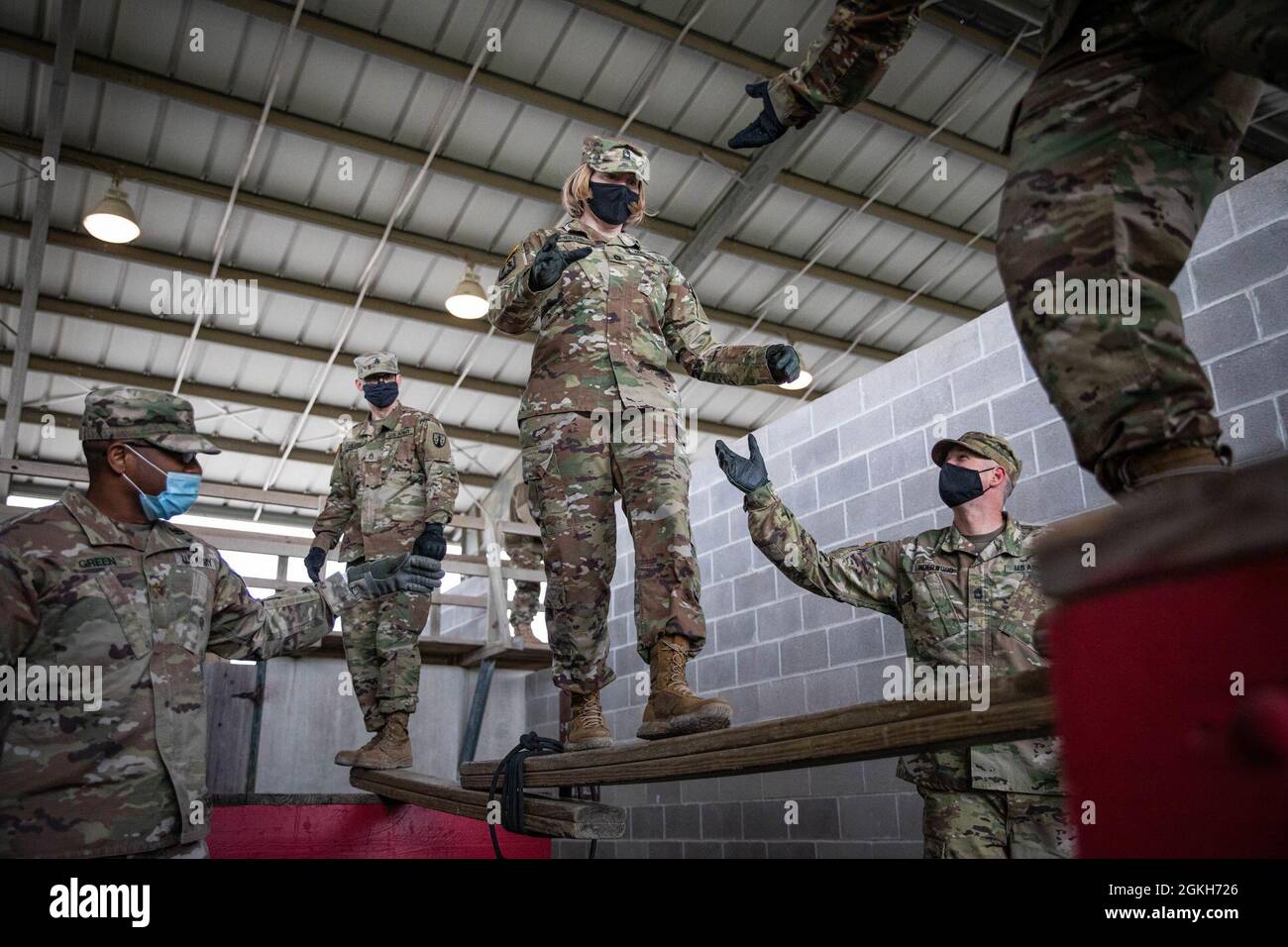 U.S. Army Soldier Master Sgt. Amy Fields, with Army Sustainment Command ...