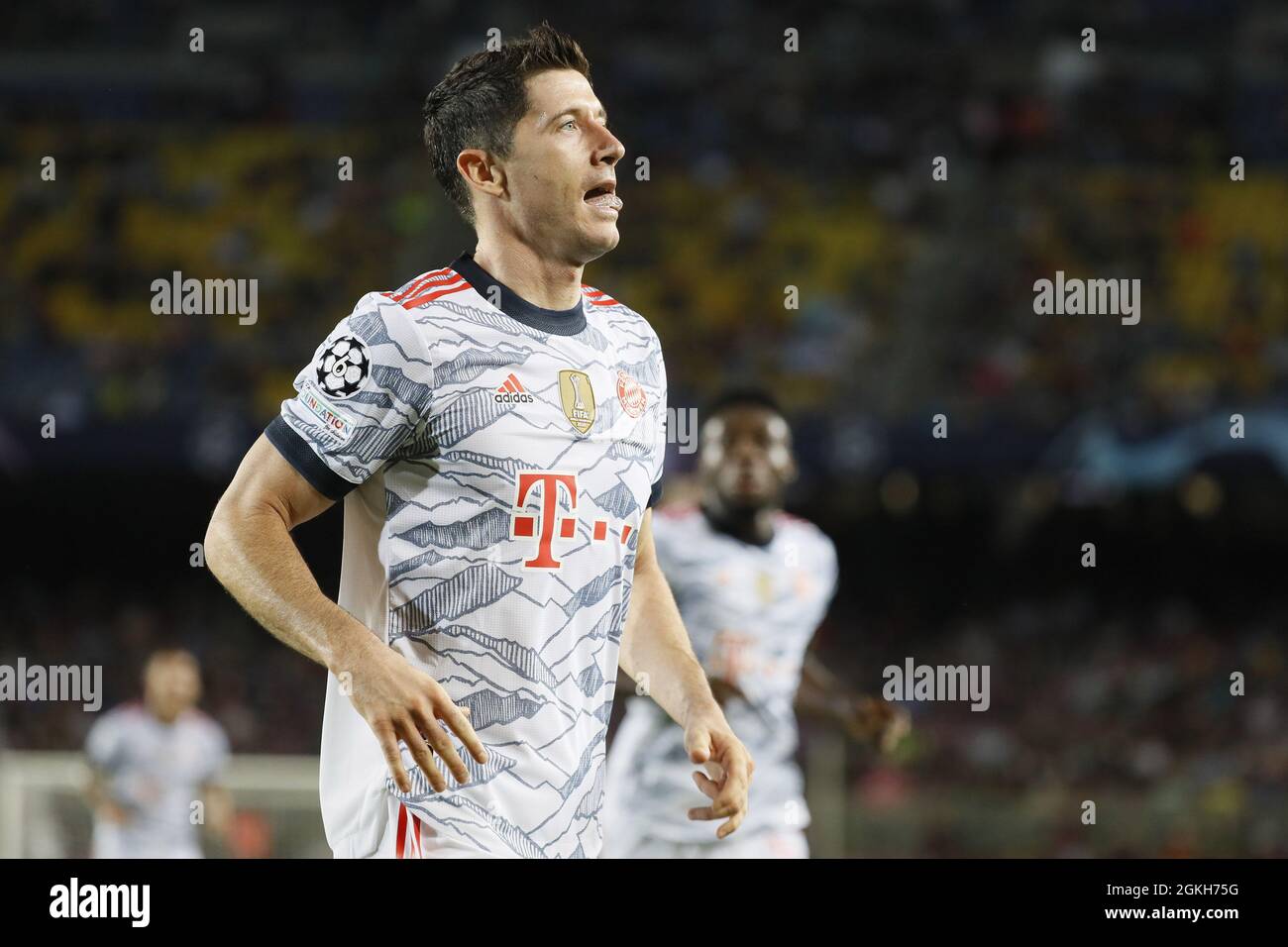 Robert lewandowski goal celebration hi-res stock photography and images ...