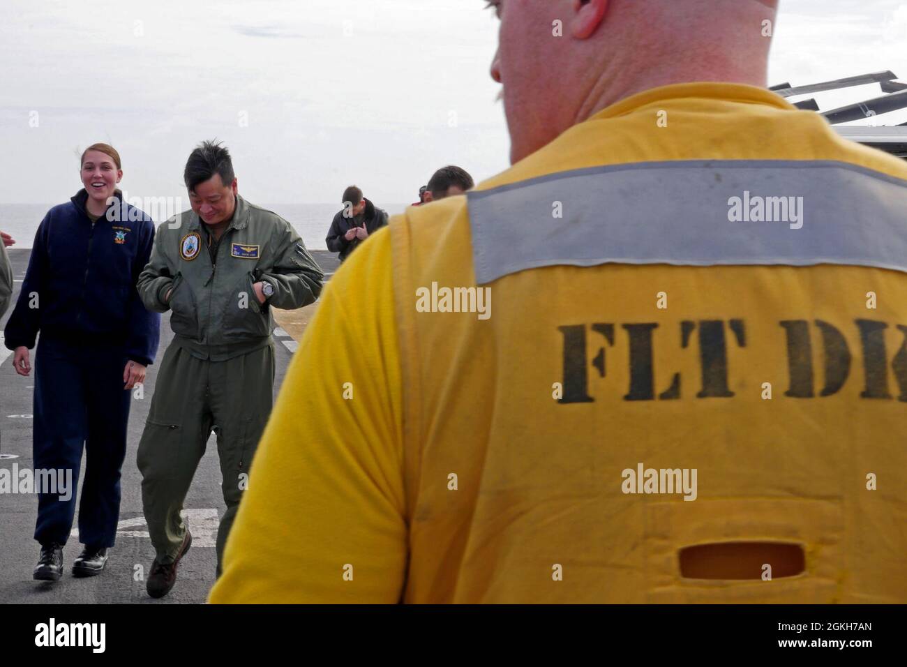 210422-N-WP865-1036 ATLANTIC OCEAN (April 22, 2021) Capt. David Loo ...