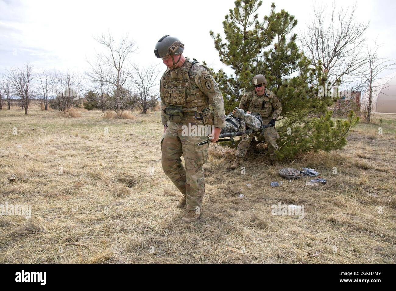 Staff Sgt. Jared Hopson and Sgt. Ben Slavo, 3rd EOD Bn., 787th EOD Co ...