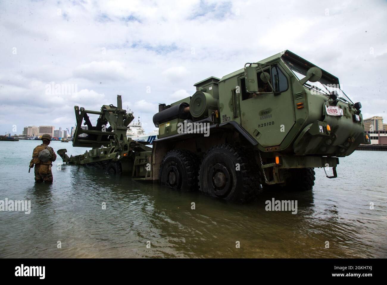 U.S. Marines with 9th Engineer Support Battalion and Navy Seabees with ...