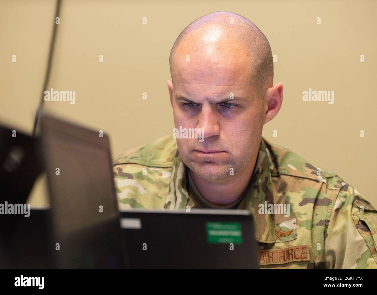 U.S. Air Force Tech. Sgt. Jason Sullivan, a network warfare operator ...