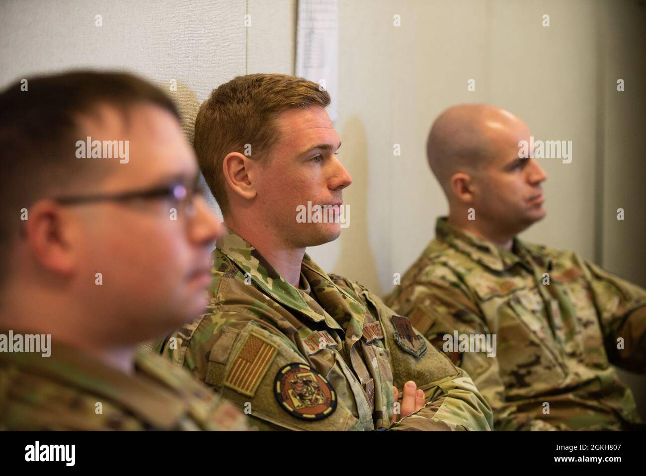 Members of the 175th Cyber Operations Group, Maryland Air National ...