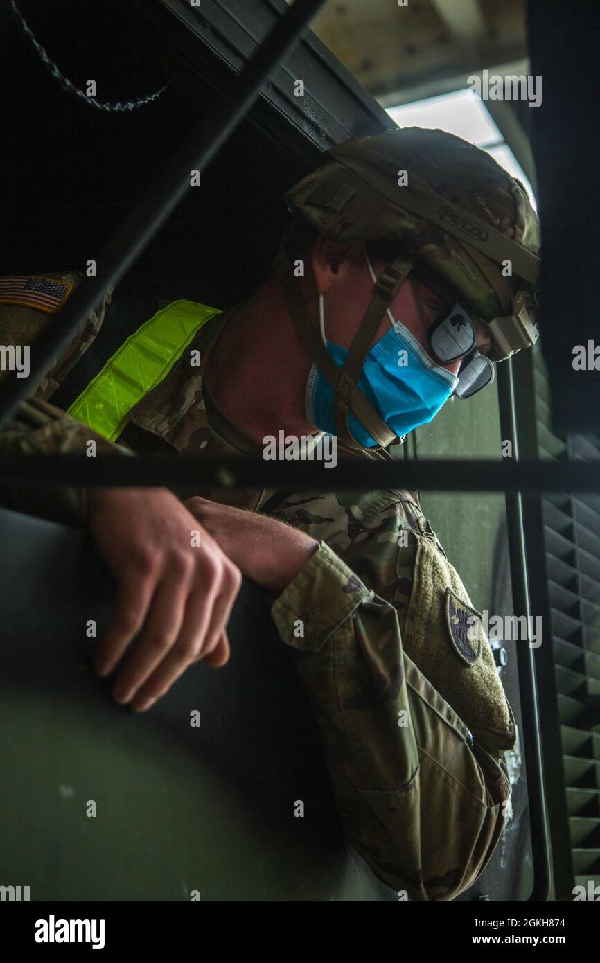 U.S. Army Specialist Jacob Ford, a Patriot missile operator and ...