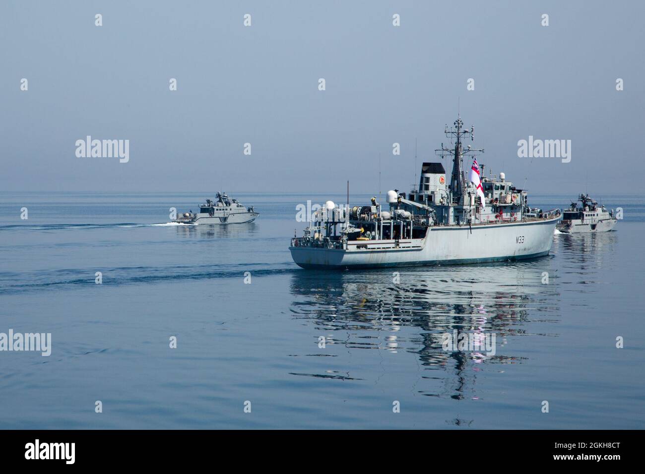 210420-A-MU580-1193 ARABIAN GULF (April 20, 2021) – Two Mark VI patrol ...