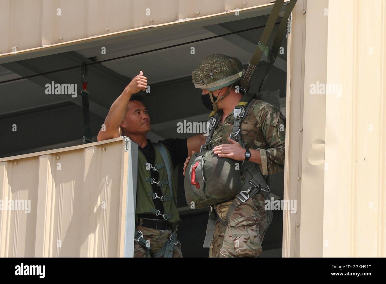 Paratroopers assigned to 3rd Brigade Combat Team, 82nd Airborne ...