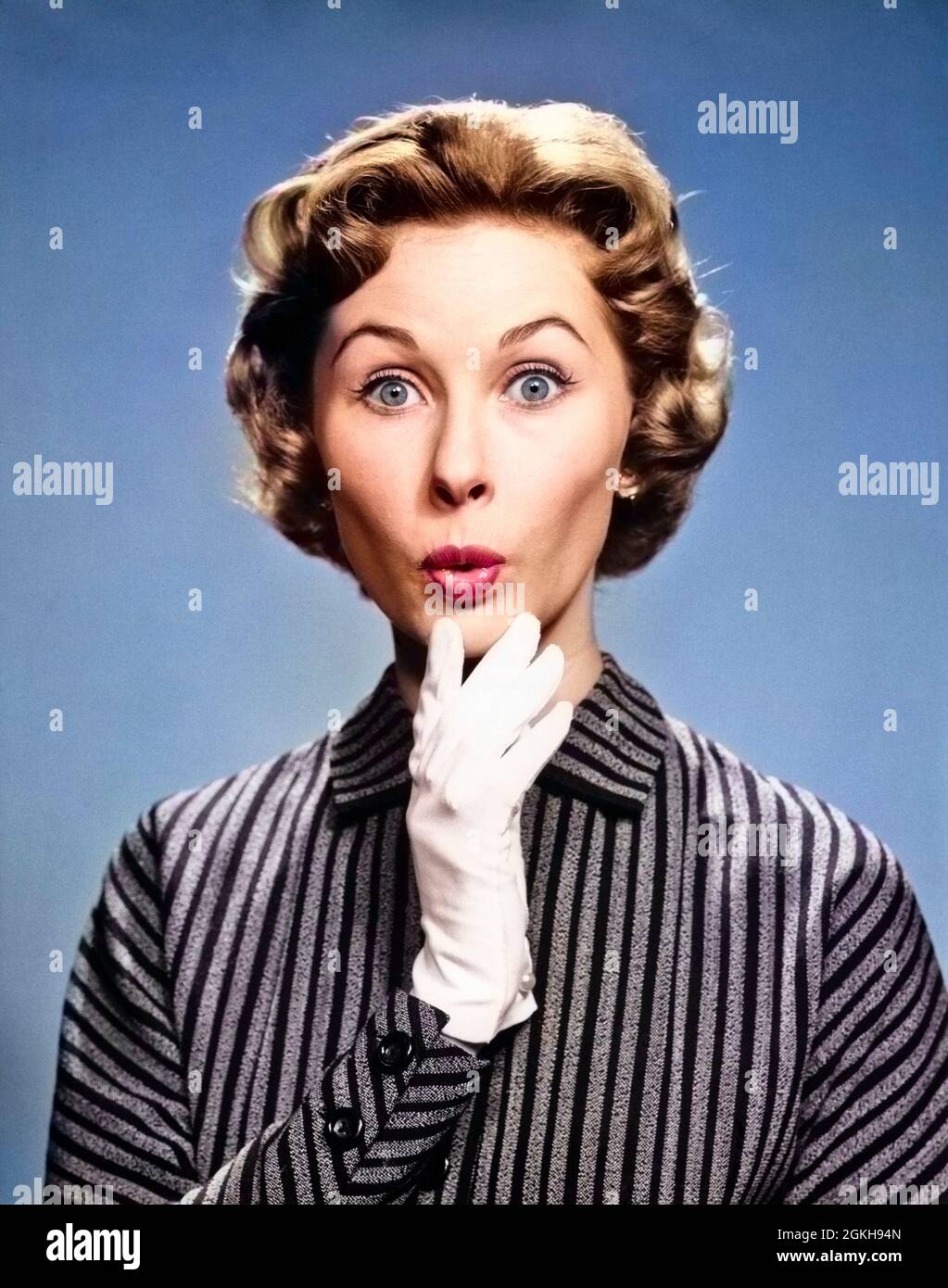 1960s woman surprised and shocked hi-res stock photography and images ...