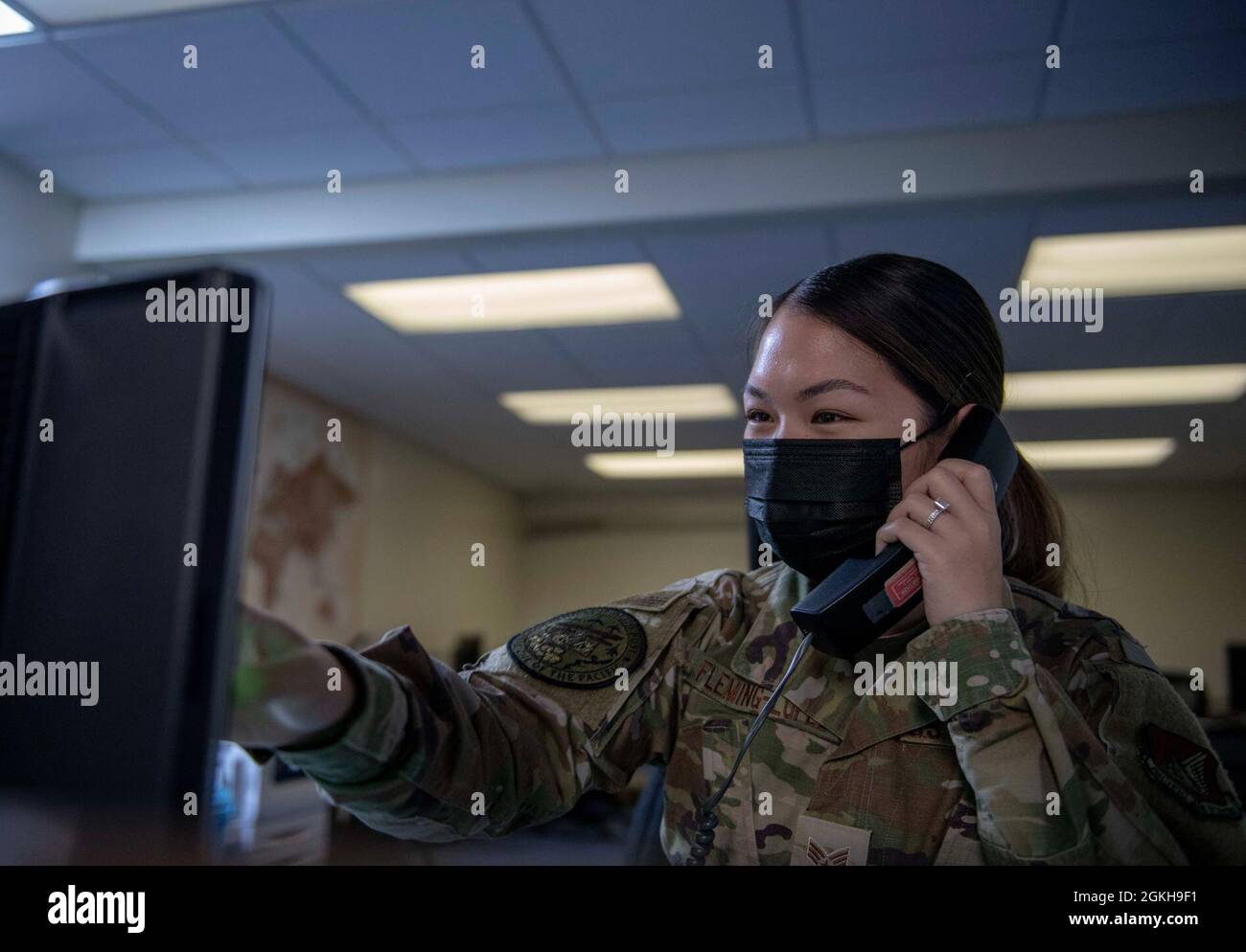 U.S. Air Force Senior Airman Melody Fleming-Lopez, 18th Wing Command ...