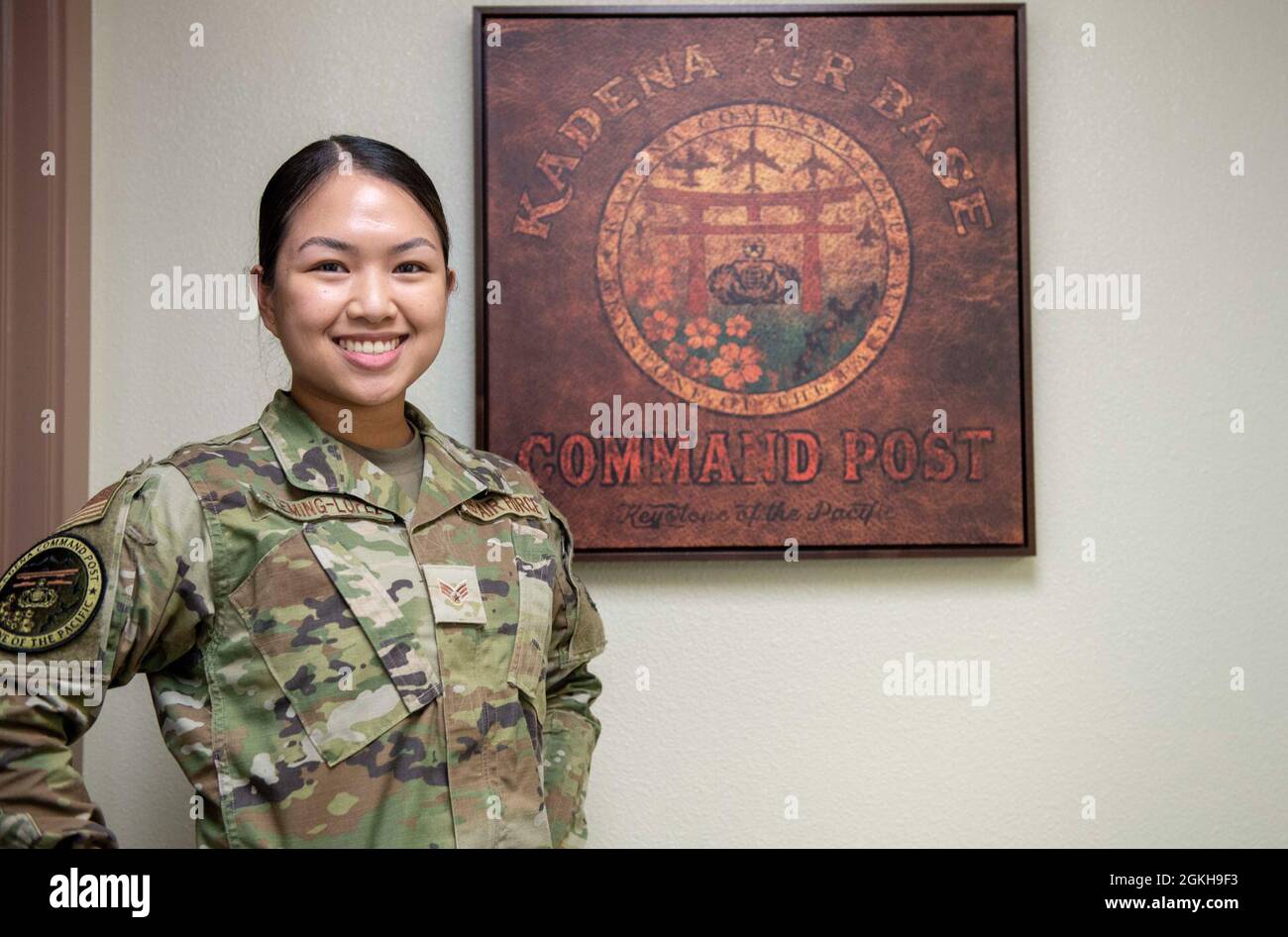 U.S. Air Force Senior Airman Melody Fleming-Lopez, 18th Wing Command ...
