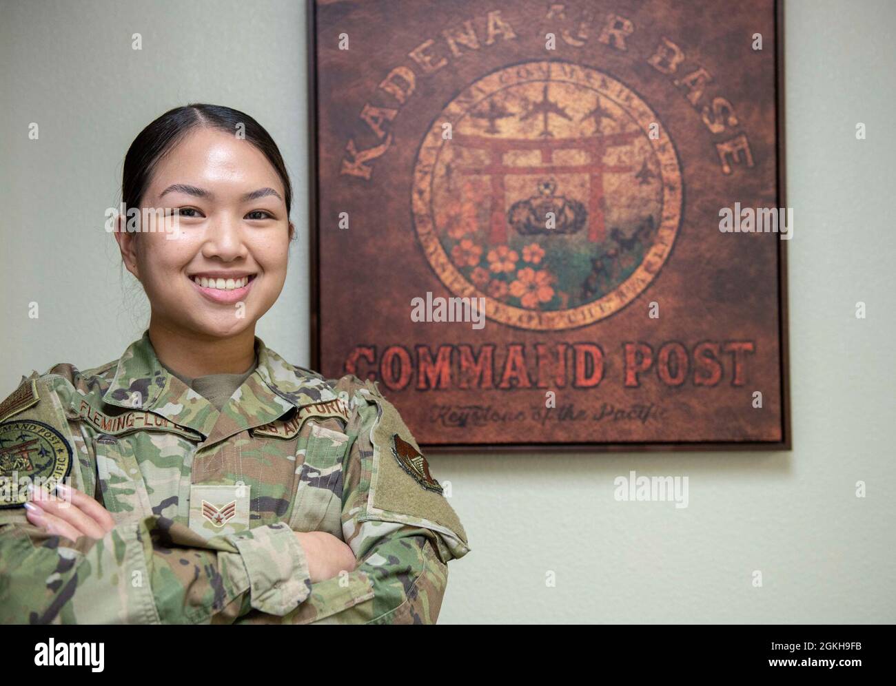 U.S. Air Force Senior Airman Melody Fleming-Lopez, 18th Wing Command ...