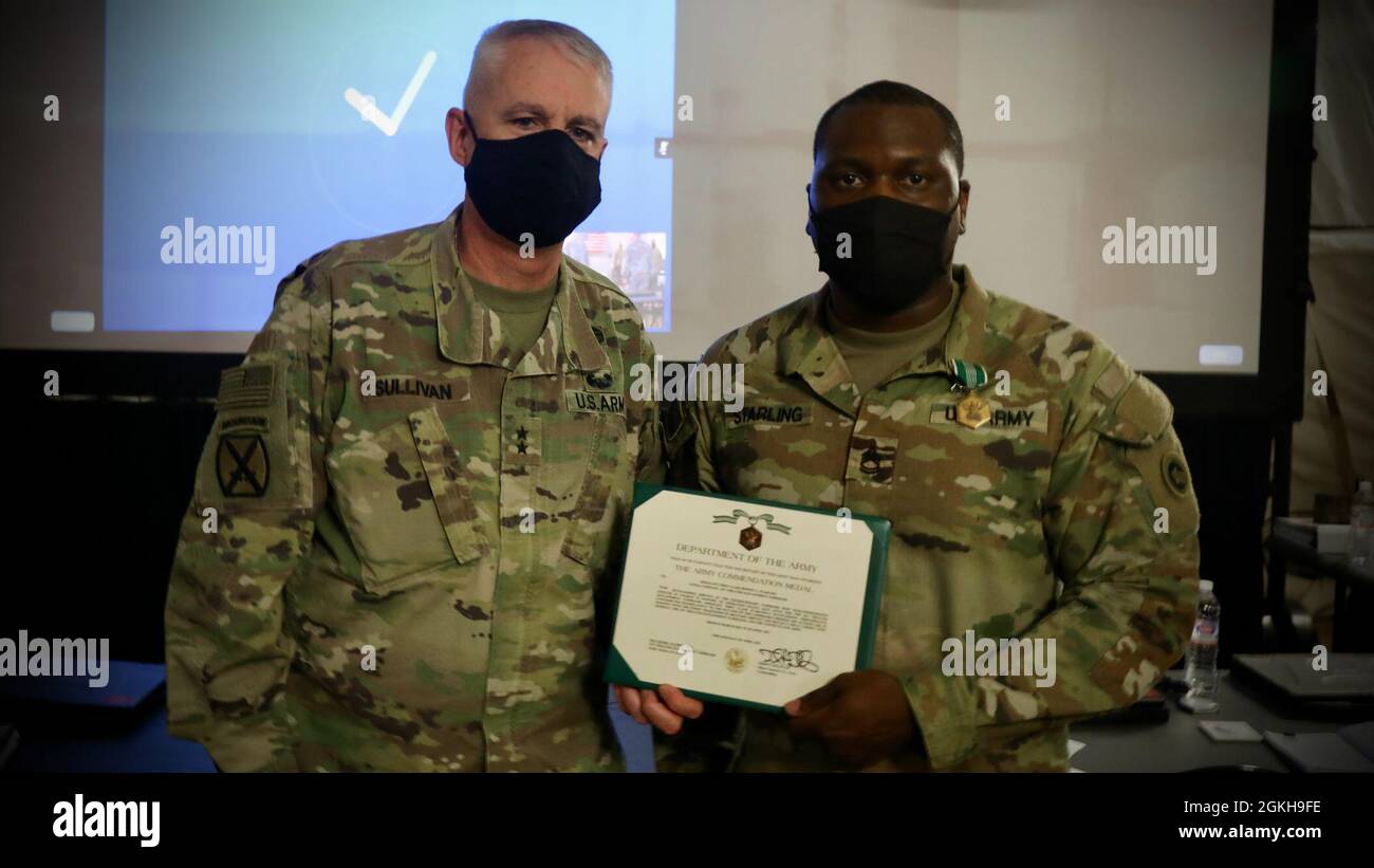 Maj. Gen. John P. Sullivan, commanding general, 1st Theater Sustainment ...