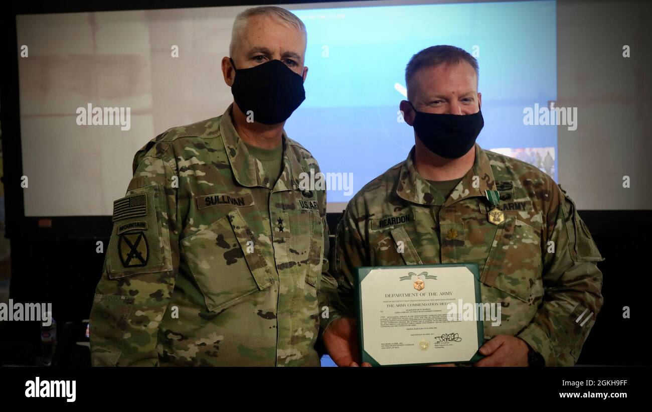 Maj. Gen. John P. Sullivan, commanding general, 1st Theater Sustainment ...