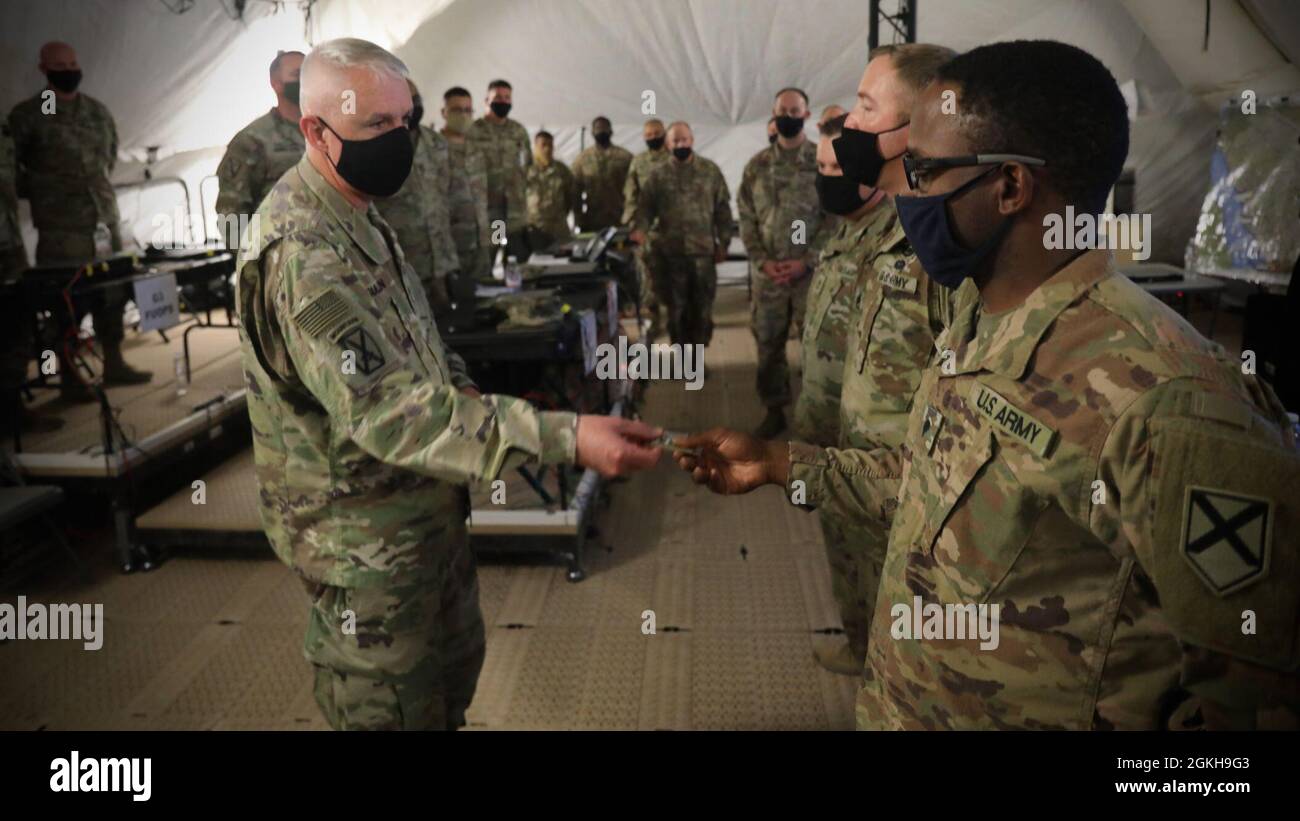 Maj. Gen. John P. Sullivan, commanding general, 1st Theater Sustainment ...