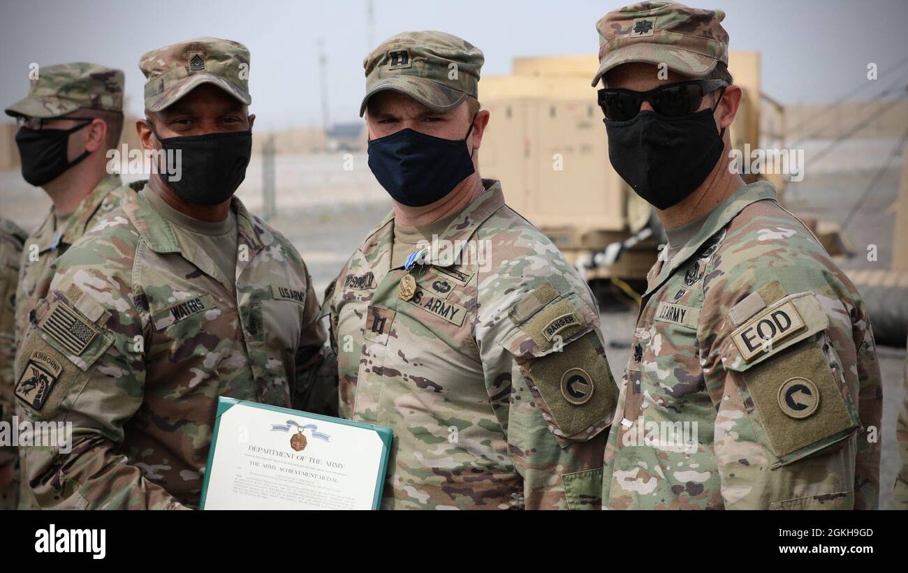 Lt. Col. Brian Kibitlewski, commander, Special Troops Battalion, 1st Theater Sustainment Command ...