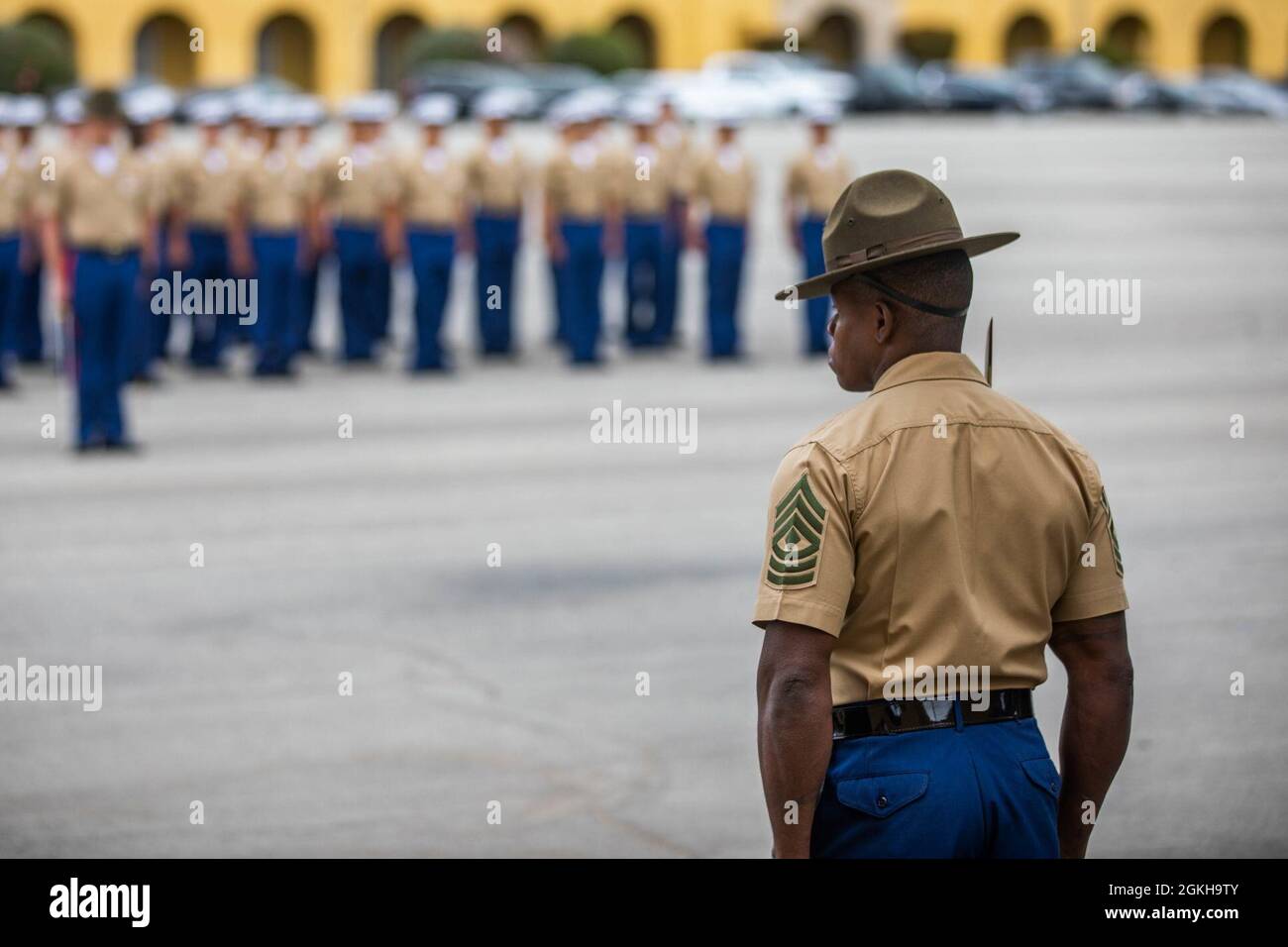 1stSgt. Larry Crumpton, the Company First Sergeant for Charlie Company ...