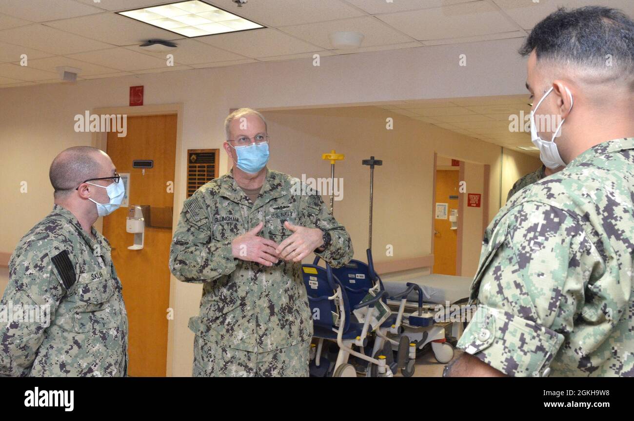 JACKSONVILLE, Fla. (April 22, 2021) – U.S. Navy Surgeon General Rear ...