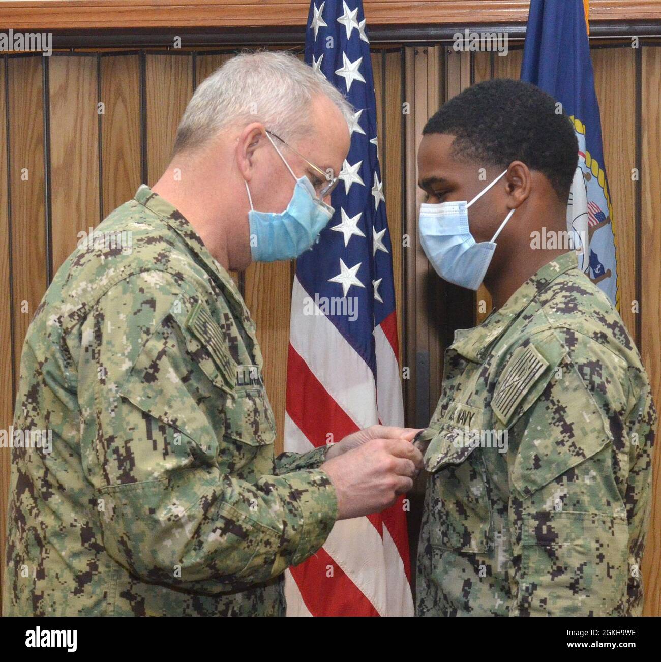 JACKSONVILLE, Fla. (April 22, 2021) - U.S. Navy Surgeon General Rear ...