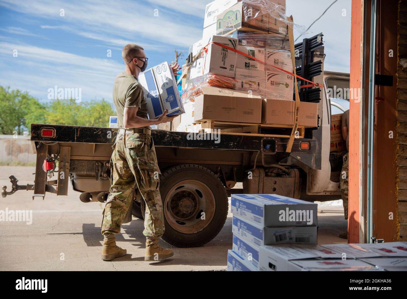 Spc. Nicholas McCormick, a military policeman with the Arizona Army ...