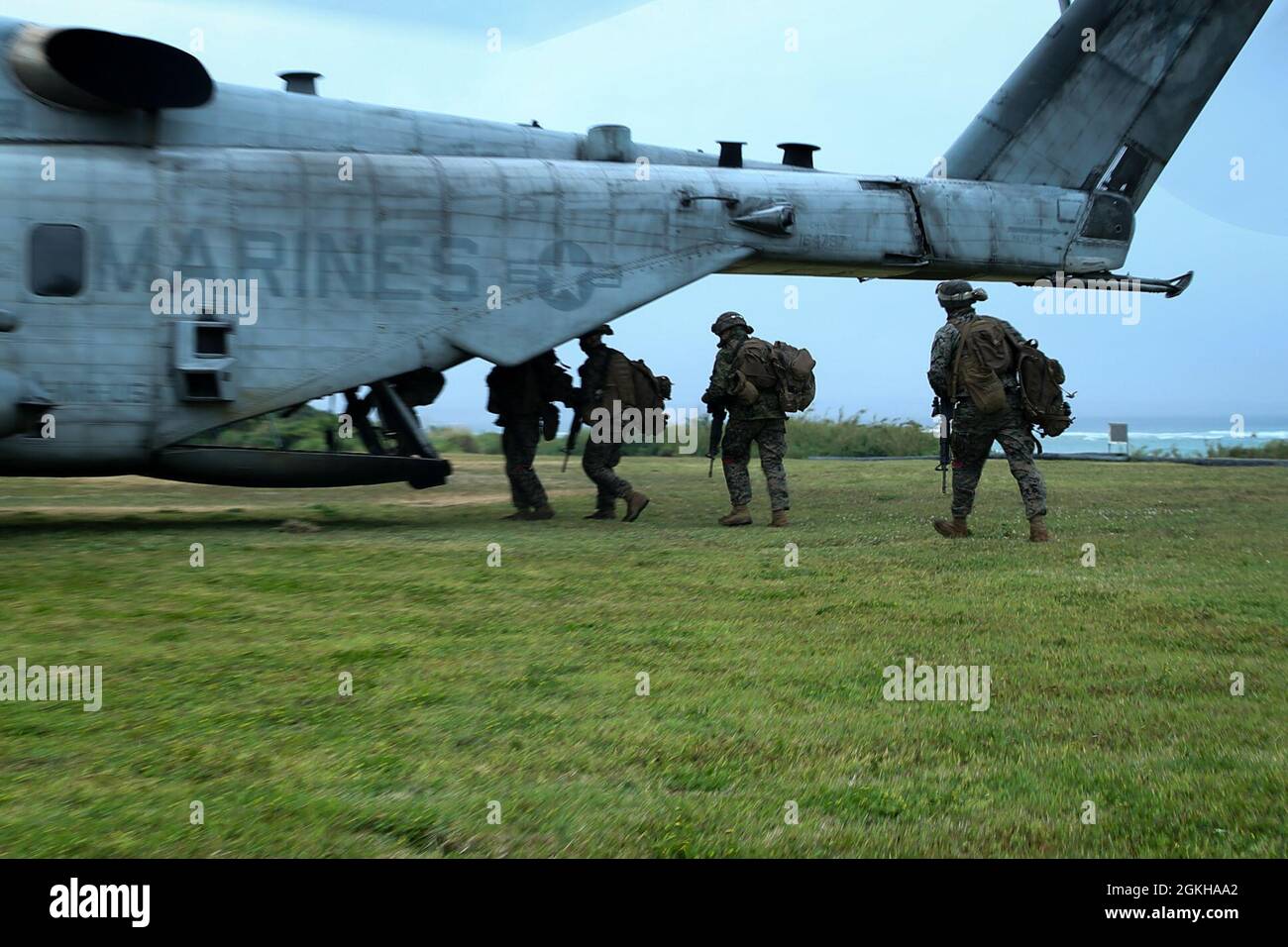 U.S. Marines with Landing Support Battalion (LSB), Combat Logistics ...