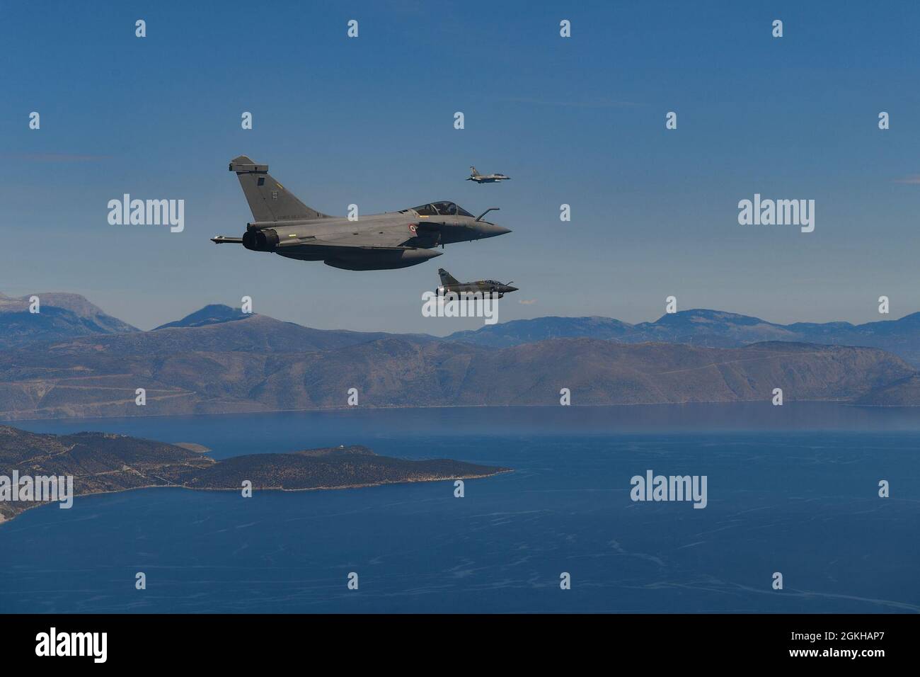 Aircraft from multiple countries participating in INIOCHOS 21 fly over ...