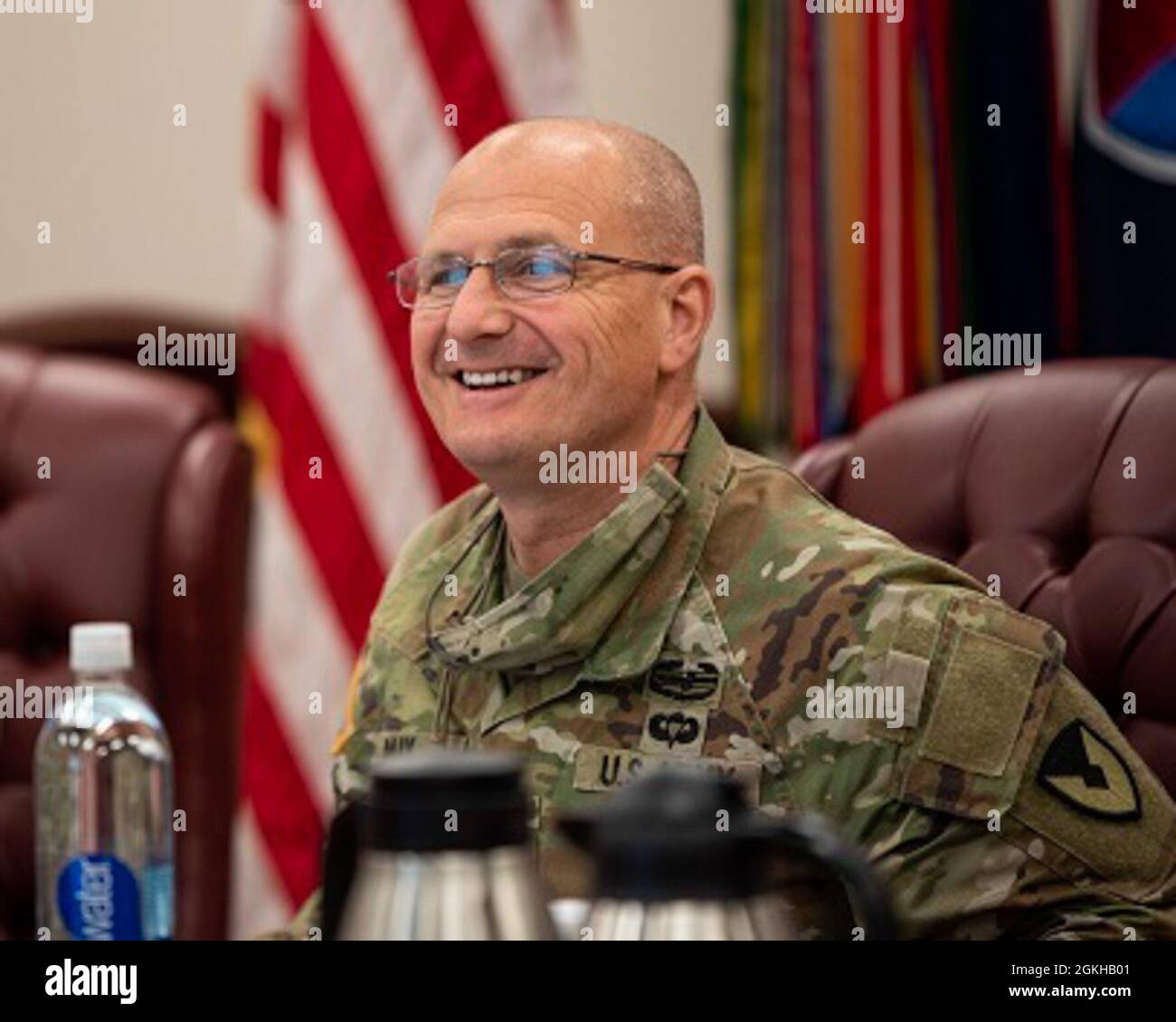Gen. Ed Daly, commanding general of the U.S. Army Materiel Command ...