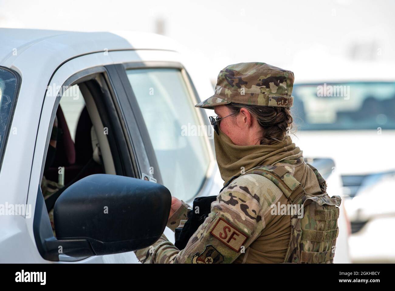 U.S. Air Force Senior Airman Samantha Cochran, 380th Expeditionary ...