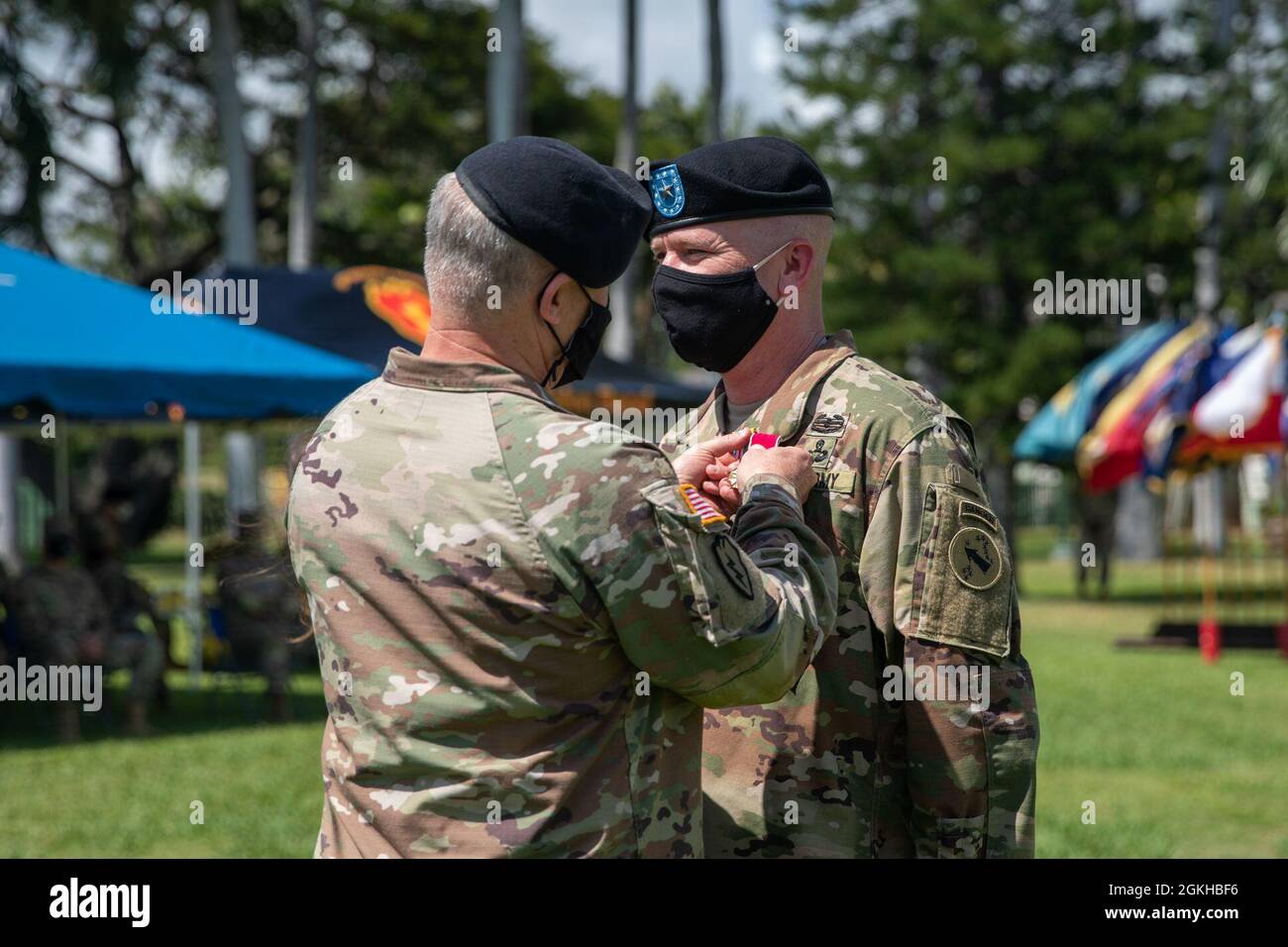 Gen. Paul J. LaCamera, USARPAC commanding general, awards Brig. Gen ...