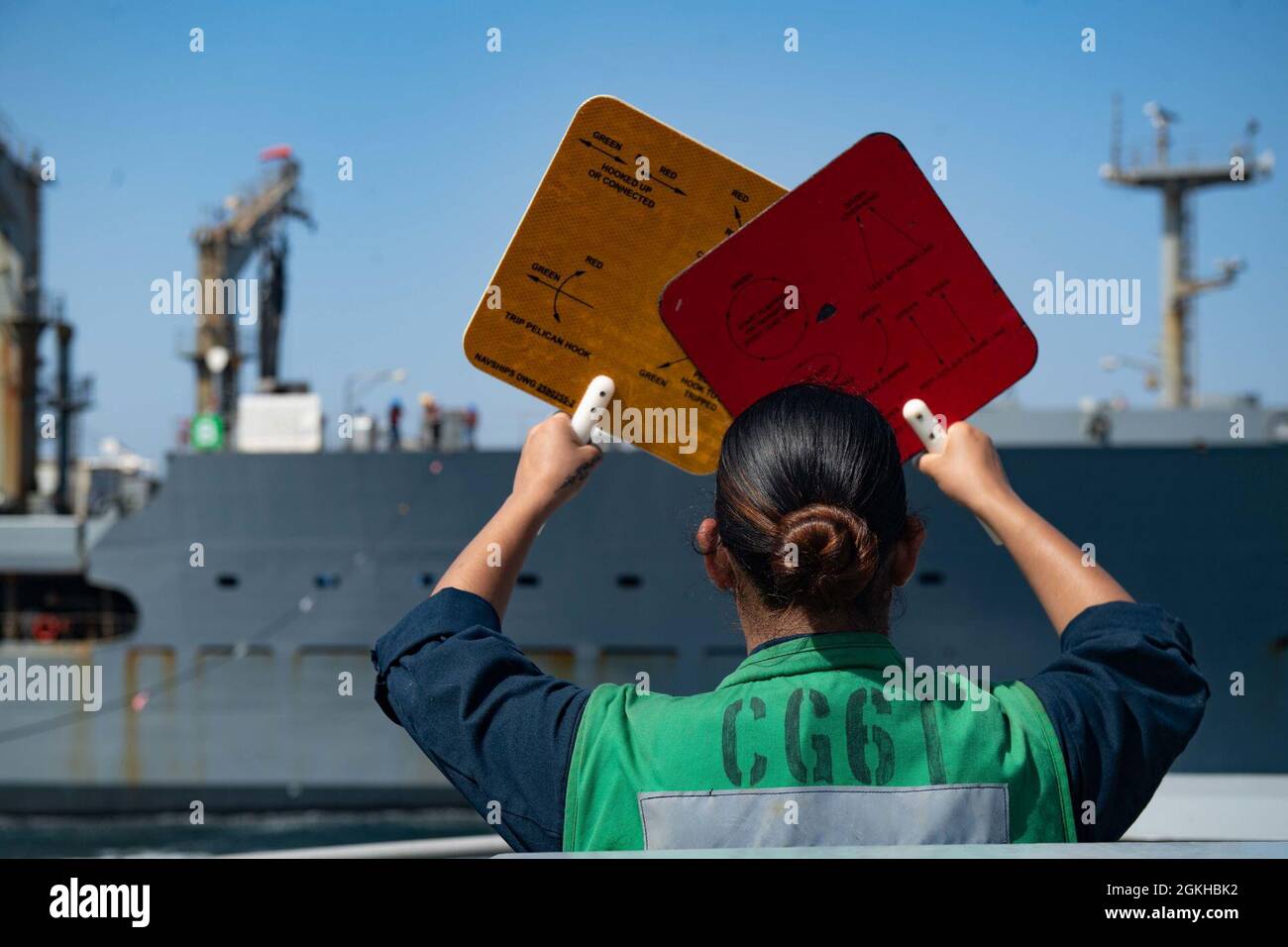 210422-N-WQ732-2085 ARABIAN GULF (April 22, 2021) Electronics ...