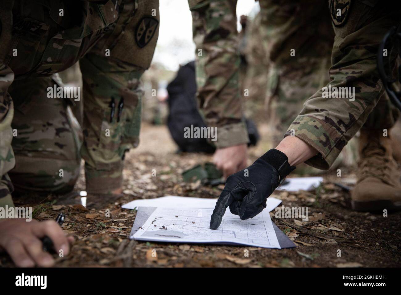Army training map hi-res stock photography and images - Alamy