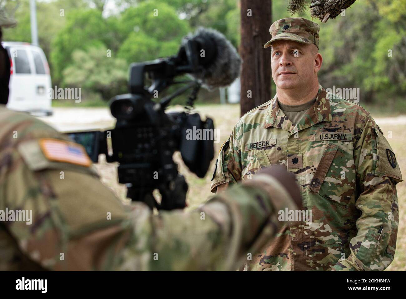 U.S. Army Soldier Lt. Col. Jeremy Nelson, attached to the Army ...