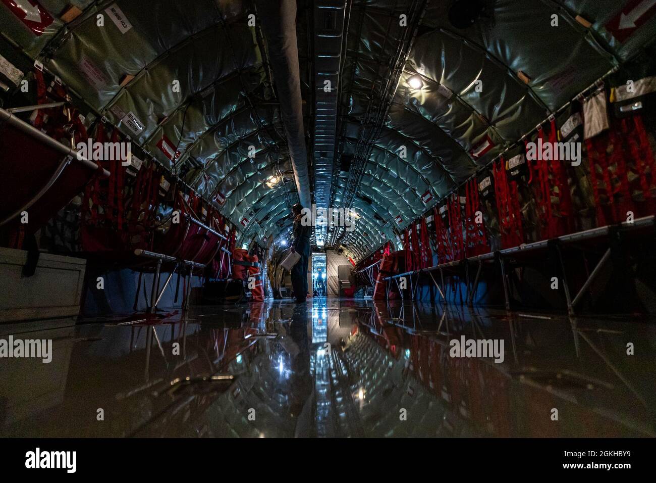 U.S. Air Force Staff Sgt. Kimberly Moncayo, a boom operator with the ...