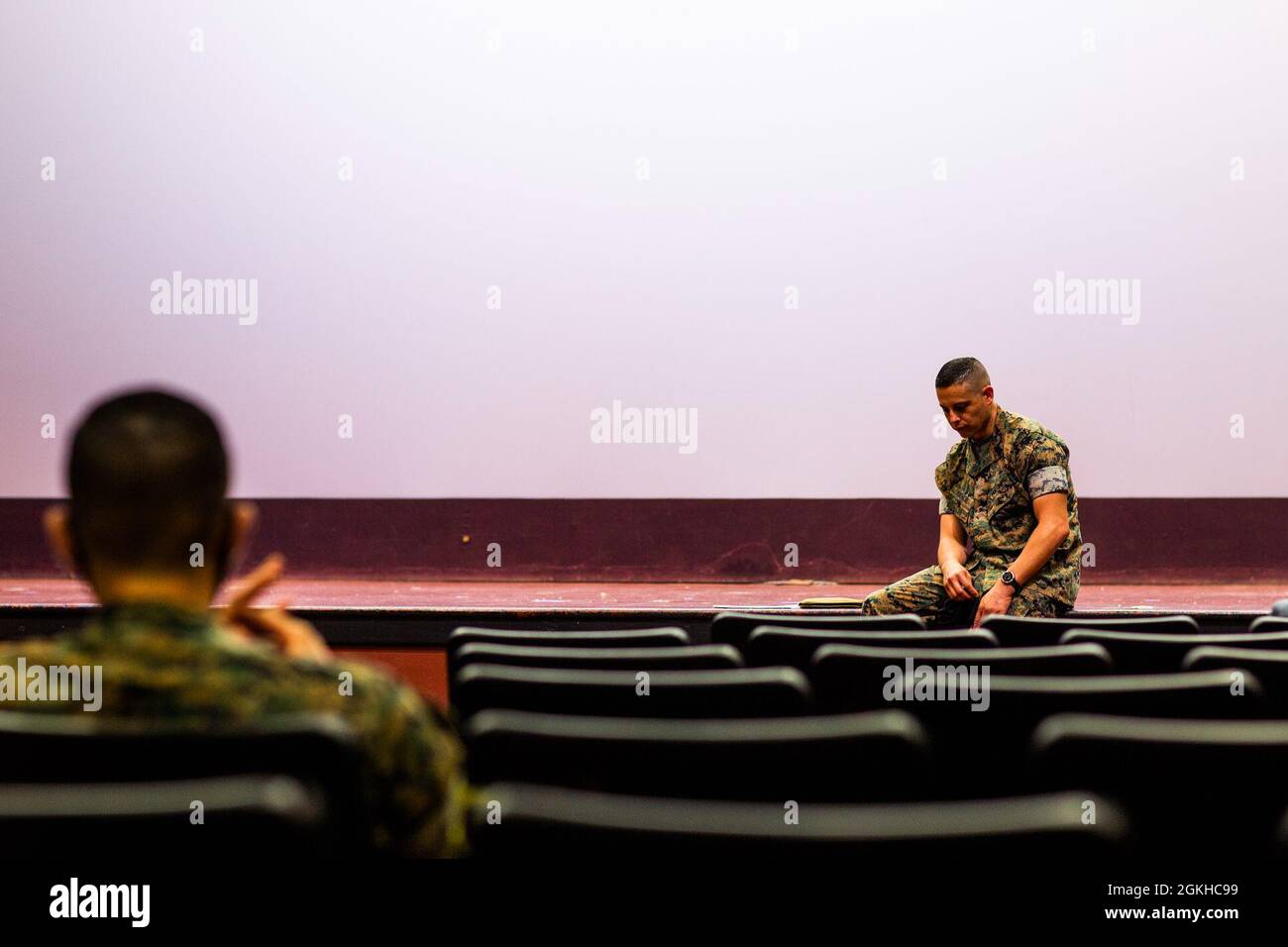 U.S. Marine Corps Sgt. Maj. Alfonso “YUT Juice-9” Ramos Jr., sergeant ...