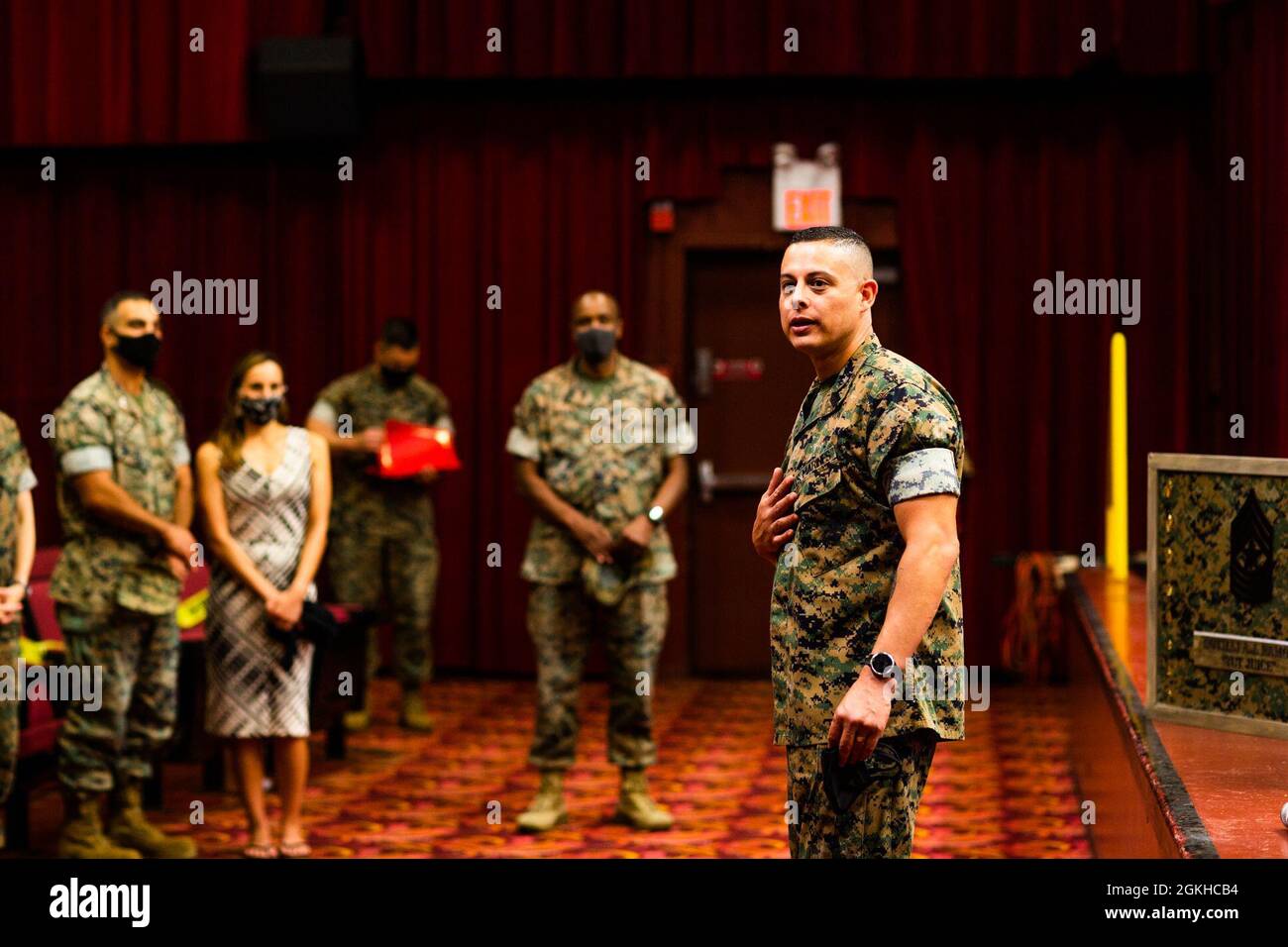 U.S. Marine Corps Sgt. Maj. Alfonso “YUT Juice-9” Ramos Jr., sergeant ...