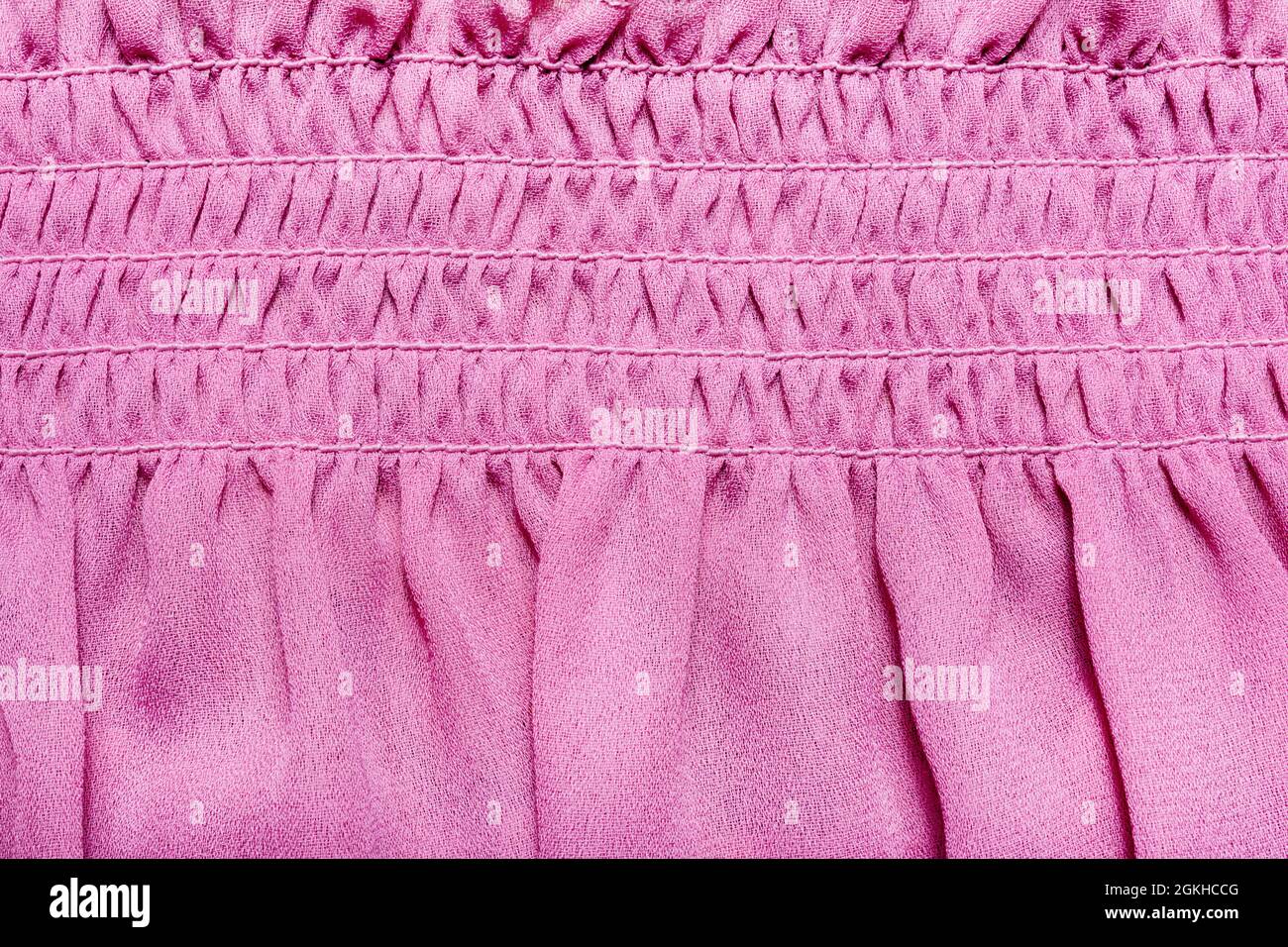 Texture backdrop photo of pink colored frill dress cloth fabric Stock ...