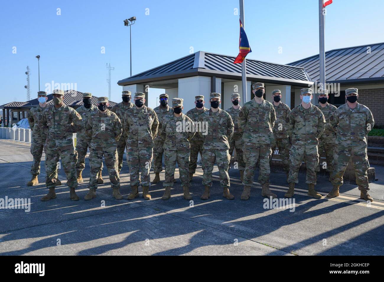 Members of the 175th Cyber Operations Group, Maryland Air National ...