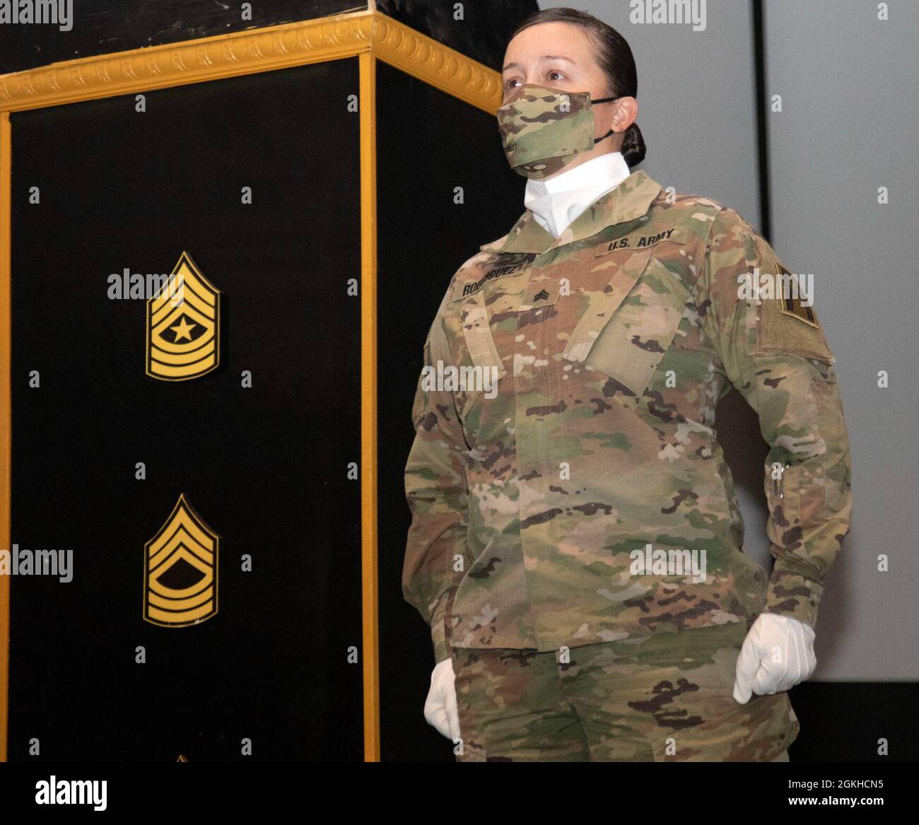 A Soldier assigned to Task Force Viper, 5th Armored Brigade, First Army ...