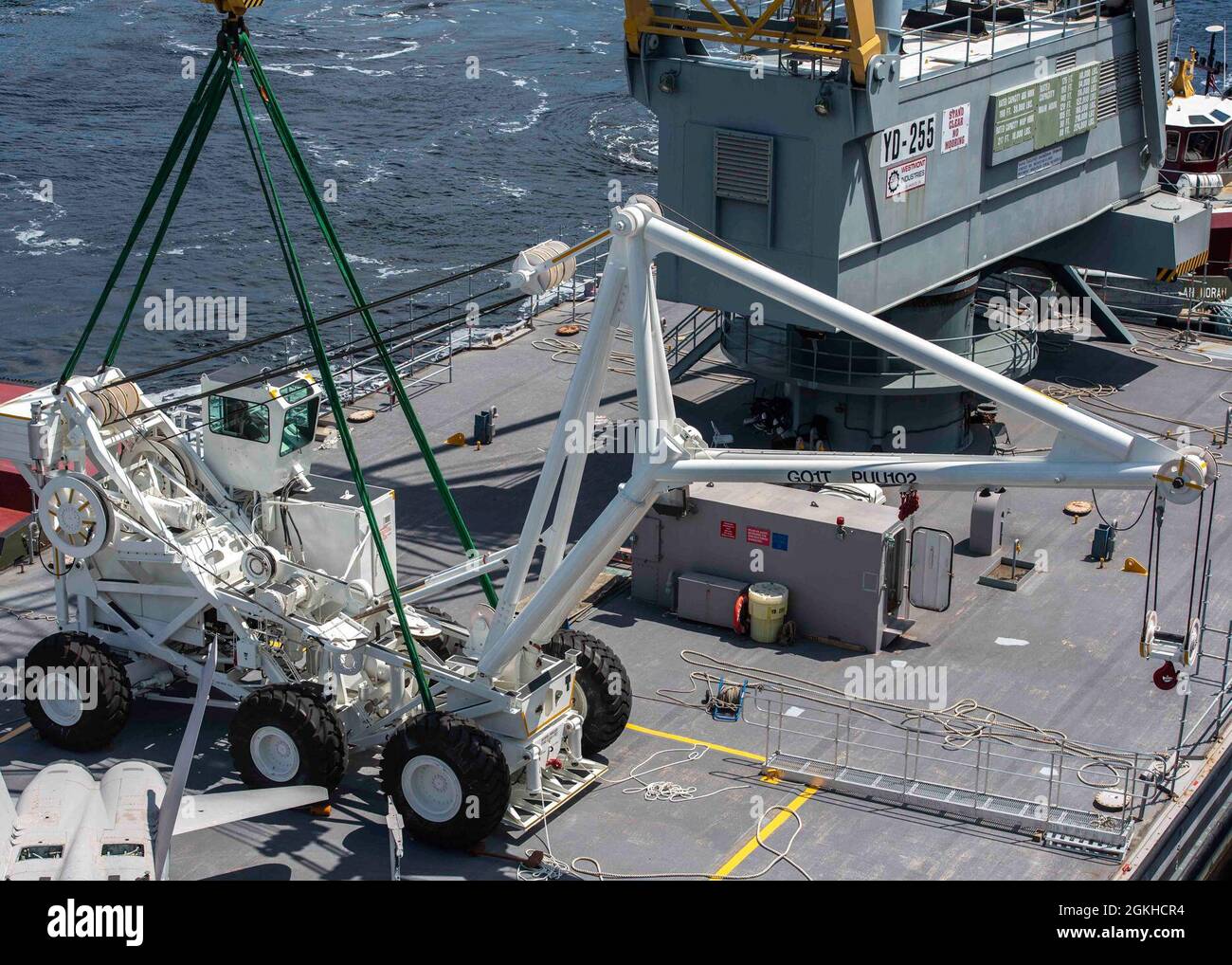 210422-N-OH958-1072 PORTSMOUTH, Va. (April 22, 2021) USS George H. W ...