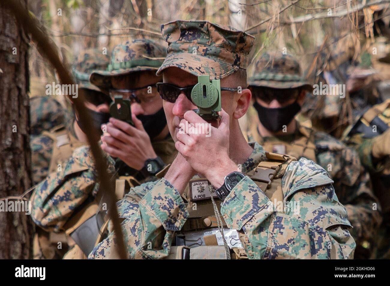 U.S. Marine Corps Major Brian Jaquith, a Marine Air-Ground Task Force ...