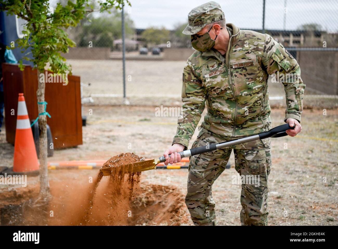 The 27th Special Operations Wing commander, Col. Robert A. Masaitis ...