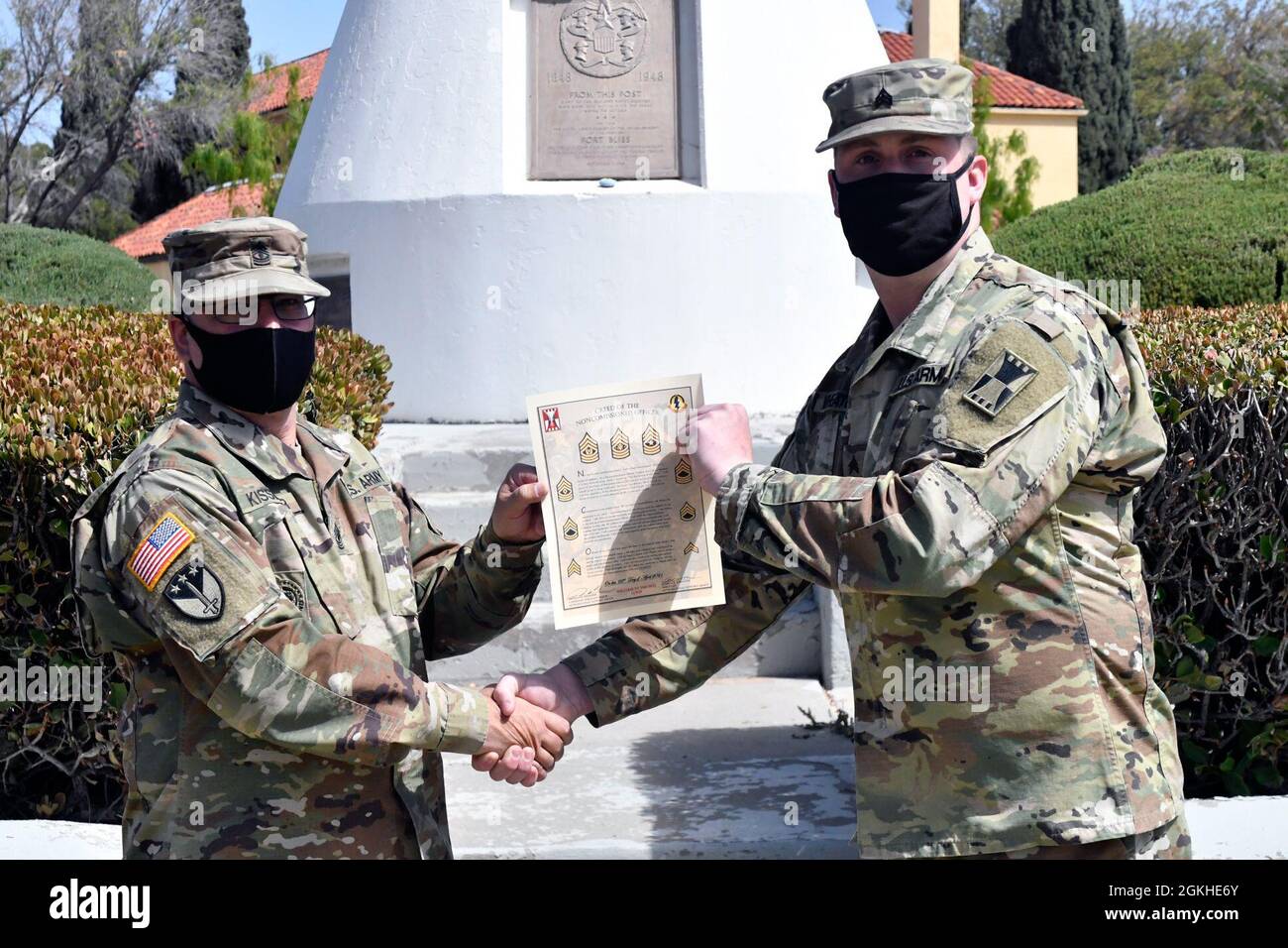 1st Sgt. Danny Kissinger, first sergeant, Headquarters and Headquarters ...