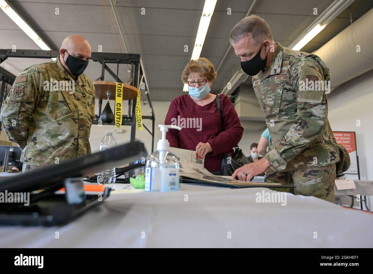 From Right, U.S. Air Force Maj. Gen. Rich Neely, The Adjutant General ...