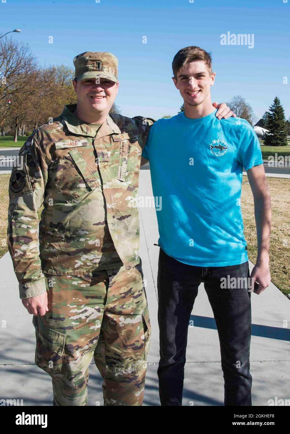 U.S. Air Force 1st Lieutenant Adrian Hill, 92nd Logistics Readiness ...